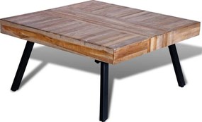 vidaXL Konferenční stolek čtvercový regenerovaný teak [241706]