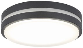 Rabalux LED svítidlo Hamburg 1x10W | 720lm | 4000K | IP44 - antracitová, 8874