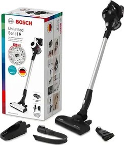 Bosch Serie 6 BBS611BSC černá / Aku tyčový vysavač 2v1 / 18V / 2,5 Ah
