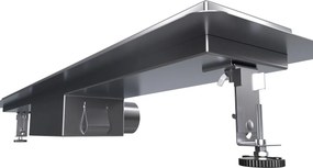 W-DRAINWELL 100 Chrom Odtokový podlahový žlab, vlnky