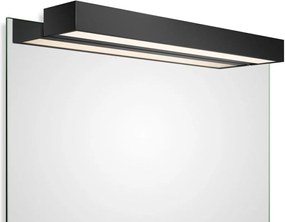 Světlo nad zrcadlo Box Clip On LED 60 cm černé matné