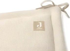 Jollein Little Waffle písková / Mantinel do postýlky / 180 × 30 cm / o
