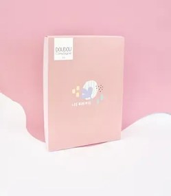 Doudou Plyšový muchláček růžový Žirafa 19 cm / od 0 měsíců