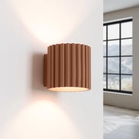 Sollux  SL.1806 - Nástěnné svítidlo AURA 1xG9/10W/230V hnědá