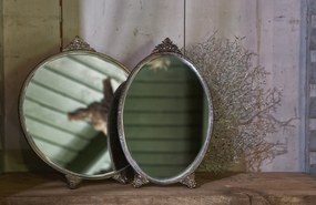 OnaDnes -20% Hoorns Mosazné kovové kosmetické zrcadlo Hosp 26 x 22,2 cm