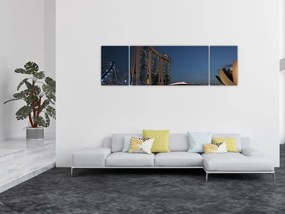 Obraz moderní metropole (170x50 cm)