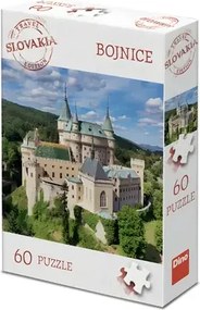 DINO Puzzle Turistická edice Slovensko: Bojnice / 60 dílků / 23,5 x 21
