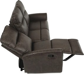 Sedací souprava hnědá ASD-4302 BR3