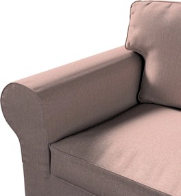 Potah na pohovku IKEA Ektorp 3-místná rozkládací, NOVÝ MODEL 2013 barva růžová látka pletený vzor