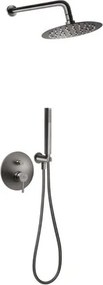 Novaservis Ferro Ciriculus sprchový systém s pákovou baterií gun metal BCK7PGM-SET1-S