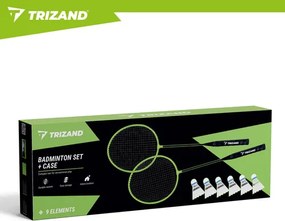 Badmintonová sada v pouzdře - 9dílná Trizand