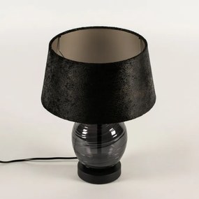 Stolní designová lampa Eleon Nero 38