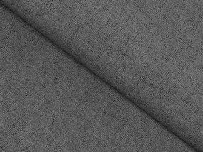 Biante Dekorační čtvercový ubrus Porto PRT-021 Tmavě šedá režná 100x100 cm