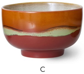 HK living Kameninová miska Noodle Geyser 500 ml A, béžová barva, keramika