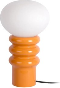 Oranžová keramická stolní lampa (výška 33,5 cm) Catania Aro – Leitmotiv