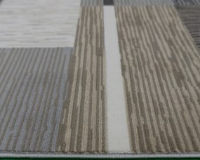 BE Koberec Lotus 9303 BEIGE - béžový šedohnědý obdélníkový Rozměr: 50x80 cm