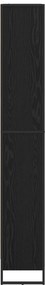 Knihovna 80 x 30 x 189,5 cm Kompozitní dřevo Černý dub 3403010