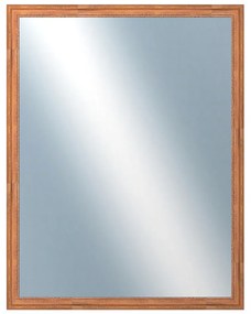 DANTIK - Zarámované zrcadlo - rozměr s rámem cca 70x90 cm z lišty LYON hnědá (2750)