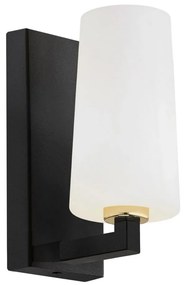 Argon Argon 8056 - Nástěnná lampa CAMELOT PLUS 1xE27/15W/230V černá/bílá/zlatá AR8056