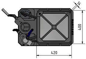 Sloupová převodová vrtačka OPTIdrill DH 35 V