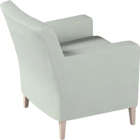 Potah na křeslo IKEA Karlstad barva modrá látka pletený vzor