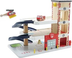 Le Toy Van Hasičská a záchranná garáž / od 3 let
