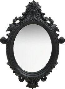 vidaXL Nástěnné zrcadlo zámecký styl 56 x 76 cm [320357] Barva: Černá