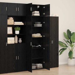 Úložná skříňka 3 ks Černý dub 70 x 42,5 x 225 cm 3365637
