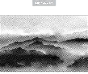 obrazová tapeta hory Velikost: 420 × 270 cm