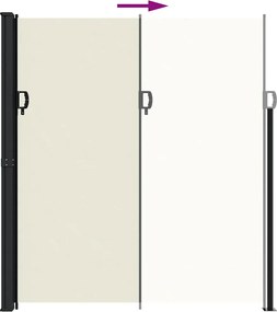 vidaXL Zatahovací boční markýza 220 x 500 cm [4004477] Barva: taupe