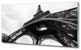Wallmuralia Foto-obraz fotografie na skle Eiffelova věž Paříž 100x50