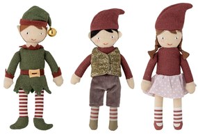 Vánoční skřítci Jingle Elfs - set 3 ks  Bloomingville