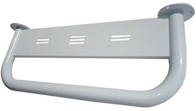 Bemeta Design HELP: Madlo s poličkou bez krytky, 500 mm, bílé -