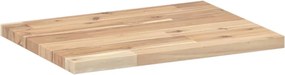 Plovoucí police 3 ks 60 x 30 x 2 cm neošetřené akáciové dřevo 3279369