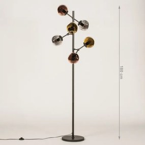 Stojací luxusní lampa Pasteri Glass 6