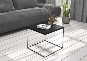 ADRK Furniture Konferenční stolek ELENA 50x50 CT-ELE-B-B