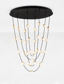 Závěsné LED svítidlo NOVA LUCE ALCINOE 102W 3000K 9511019 stmívatelné Triac