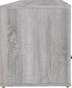 vidaXL TV skříňka 100 x 35 x 40 cm kompozitní dřevo [816814] Barva: hnědý dub
