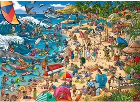 HEYE Puzzle Mořské pobřeží / 1000 dílků / 70 × 50 cm