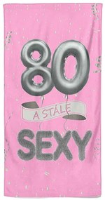 Osuška Stále sexy – růžová (věk: 80)