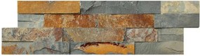 Kamenný panel Slate Multicolor 10x36 cm