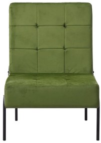 Relaxační židle Vade - 65x79x87 cm | světle zelená samet