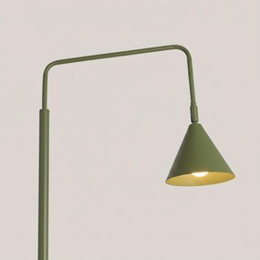 Sollux Lighting Stojací lampa NOX olivově zelená