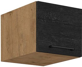 STL 40 cm skříňka horní jednodveřová (hloubka 57 cm) VIGO Barevné provedení kuchyně VIGO: Dub Lancelot / Dark Wood
