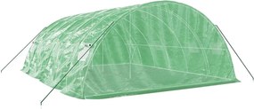 Skleník s ocelovým rámem zelený 30 m² 6 x 5 x 2,3 m 3188084