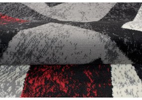 Kusový koberec PP Gil černý atyp 70x200cm