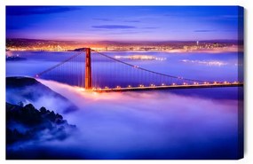 Obraz Golden Gate Bridge, San Francisco Nedostatek Nedostatek Plátno Canvas 30x20