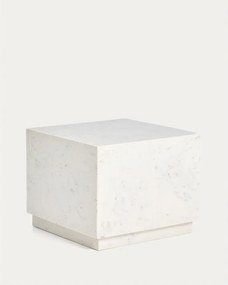 Mramorový odkládací stolek 50x50 cm Sorein – Kave Home