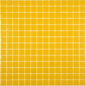 Hisbalit Skleněná mozaika žlutá Mozaika 231A MAT 2,5x2,5 2,5x2,5 (33,33x33,33) cm - 25231AMH