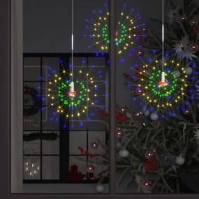 Venkovní vánoční ohňostroj vícebarevný 20 cm 140 LED diod 328608